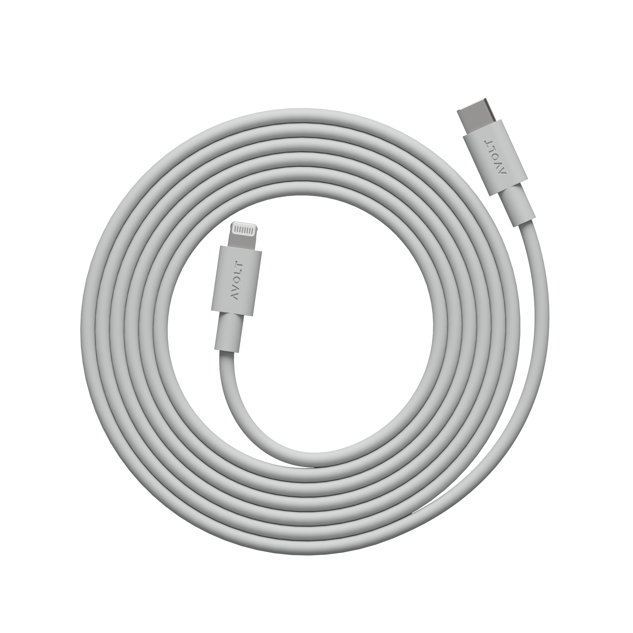 Gotland Gray Cable 1 USB-C to Lightning: High-Quality, Apple-Compatible ...