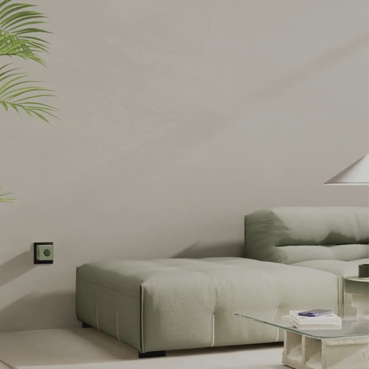 Square 2 - Oak Green / USB-C (30W) – AVOLT