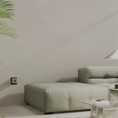 Square 2 USB-C (30W) Outlet Extender in Oak Green – Sleek Power ...