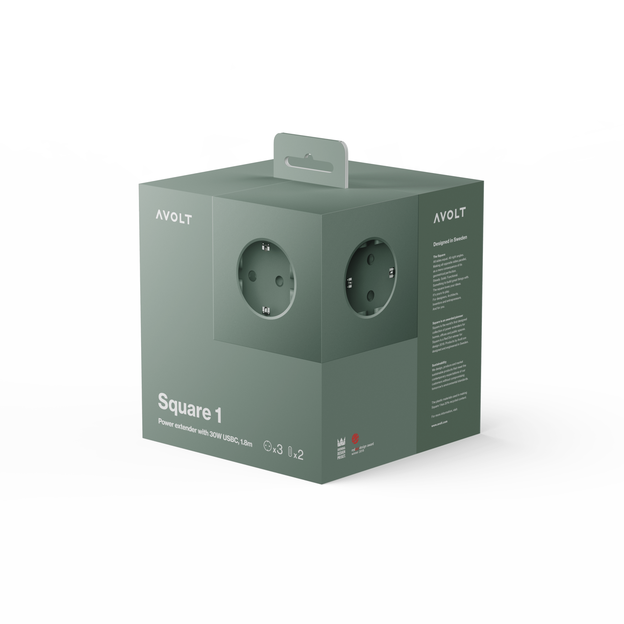 Square 1 - Power Extender – AVOLT